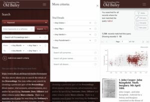Getting Started | The Old Bailey Proceedings Online