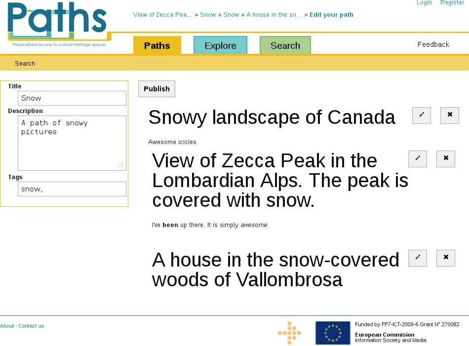 The PATHS System for Exploring Digital Cultural Heritage – Proceedings ...