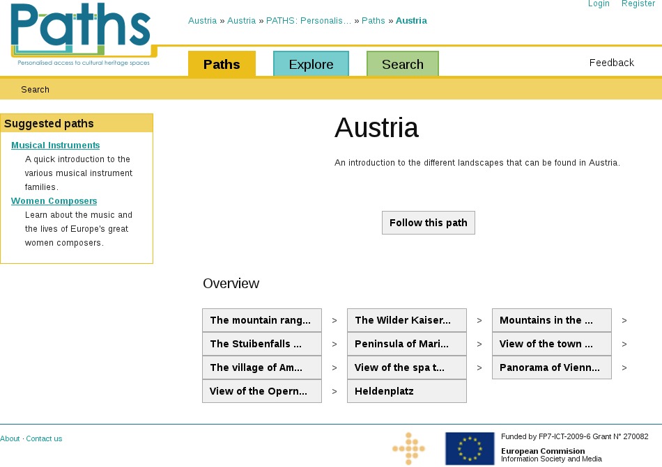 The PATHS System for Exploring Digital Cultural Heritage – Proceedings of the Digital Humanities ...