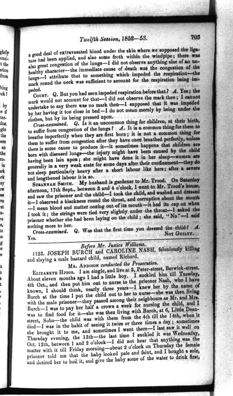 The Proceedings of the Old Bailey